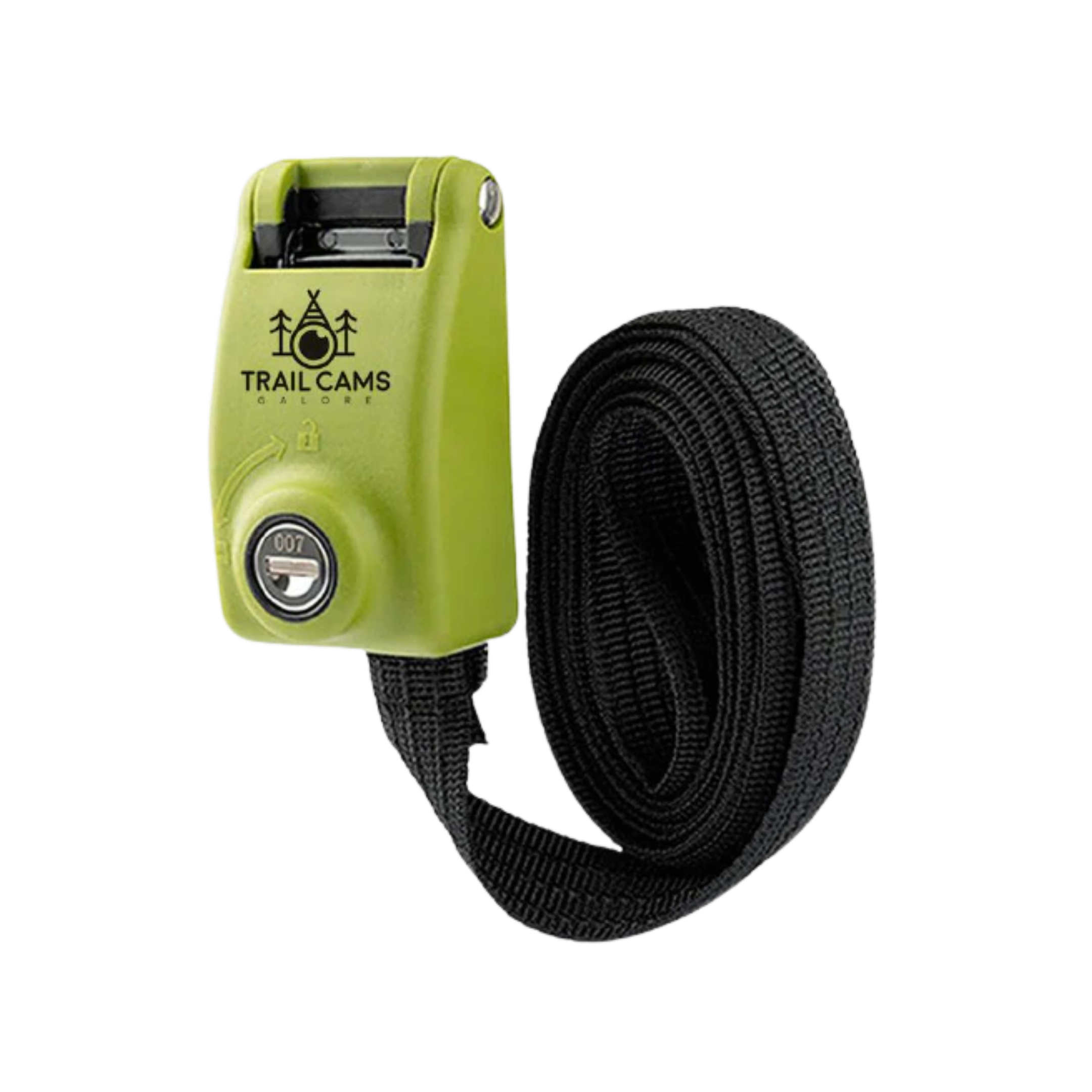 Lockable Steel-Reinforced Strap for Trail Cameras 6-Foot, Anti-Theft D ...