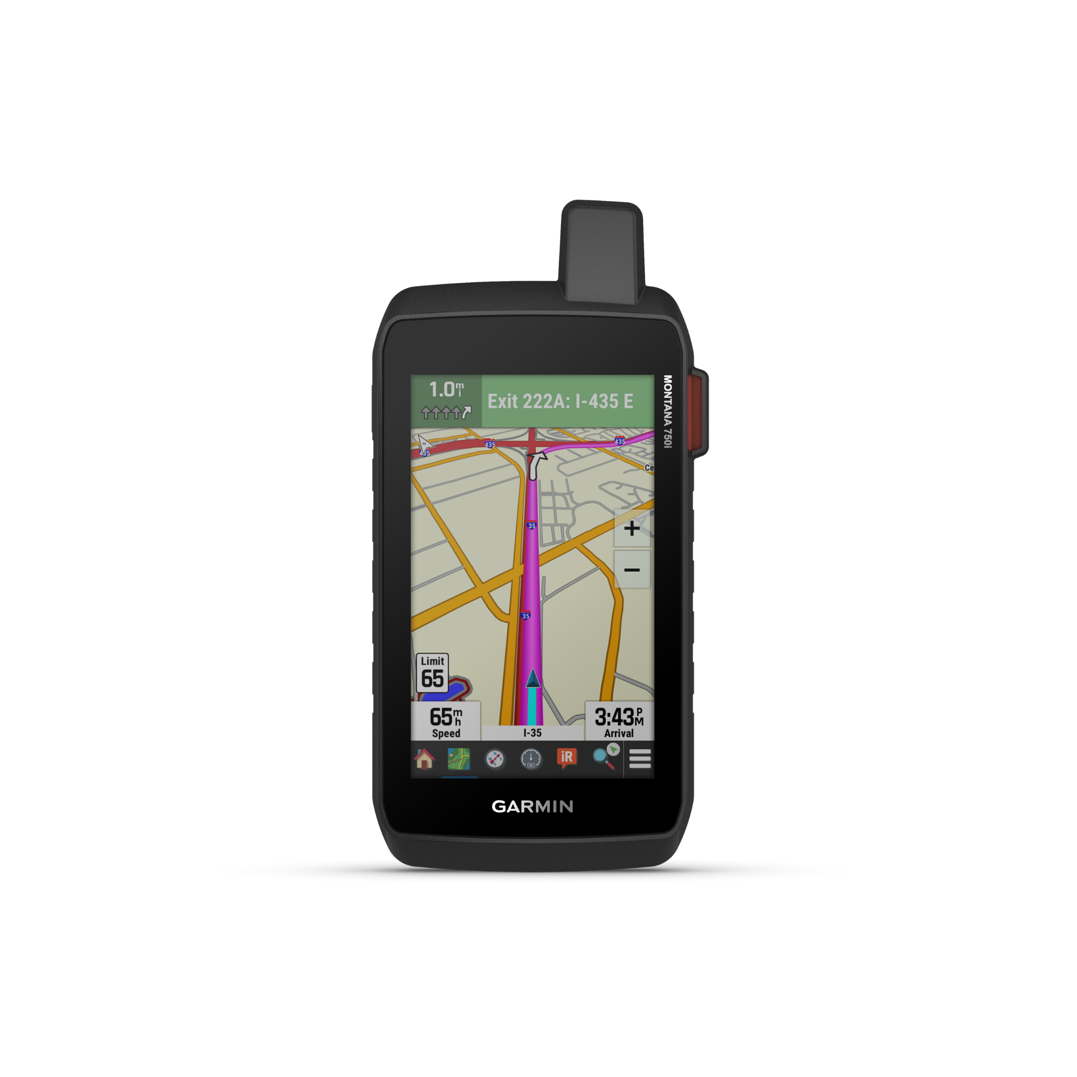 Garmin Montana® 750i Rugged GPS Navigator with inReach® Satellite Tech ...