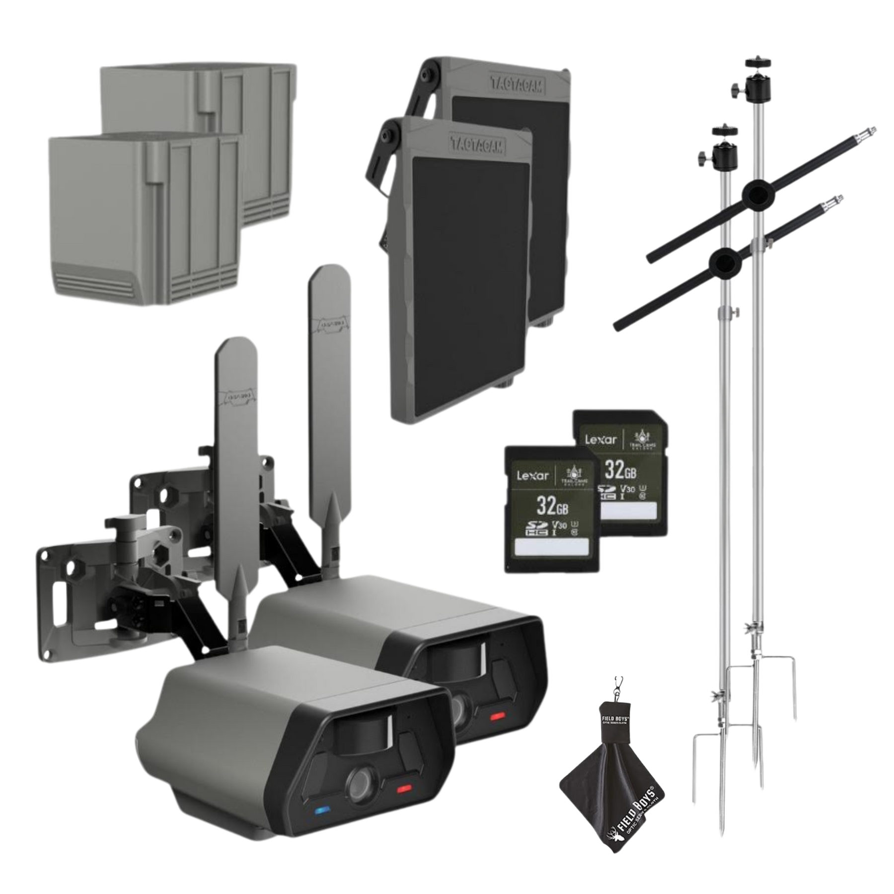 2-Pack Bundle! - Tactacam Defend Security Camera No Wi-Fi Needed, Cell ...